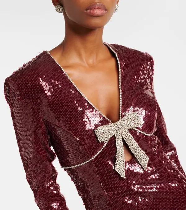 Rebecca Vallance X Nicky Hilton Zelda Sequined Gown