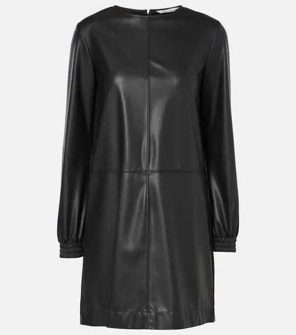 Max Mara Pepe Coated Jersey Minidress