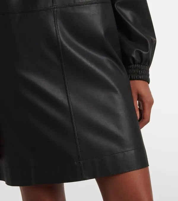 Max Mara Pepe Coated Jersey Minidress