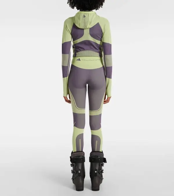 Adidas By Stella McCartney Truenature Printed Ski Leggings
