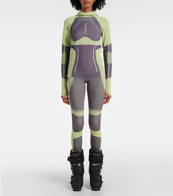 Adidas By Stella McCartney Truenature Printed Ski Leggings