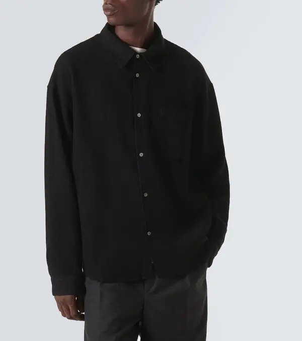 FRAME Waffle-knit Shirt