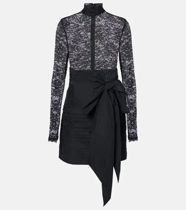 Rebecca Vallance X Nicky Hilton Delta Lace Minidress