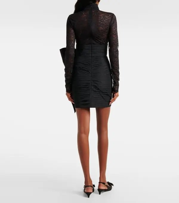 Rebecca Vallance X Nicky Hilton Delta Lace Minidress