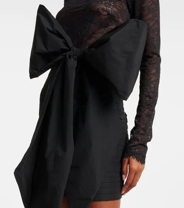 Rebecca Vallance X Nicky Hilton Delta Lace Minidress
