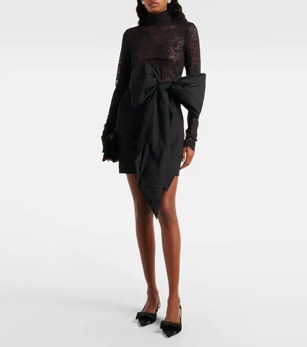 delta mini dress black DELTA MINI DRESS