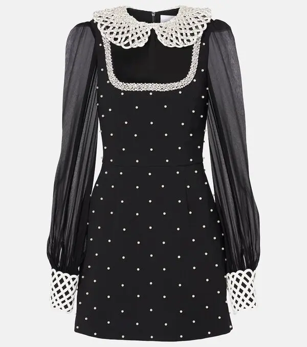 Rebecca Vallance Alivia Embellished Minidress