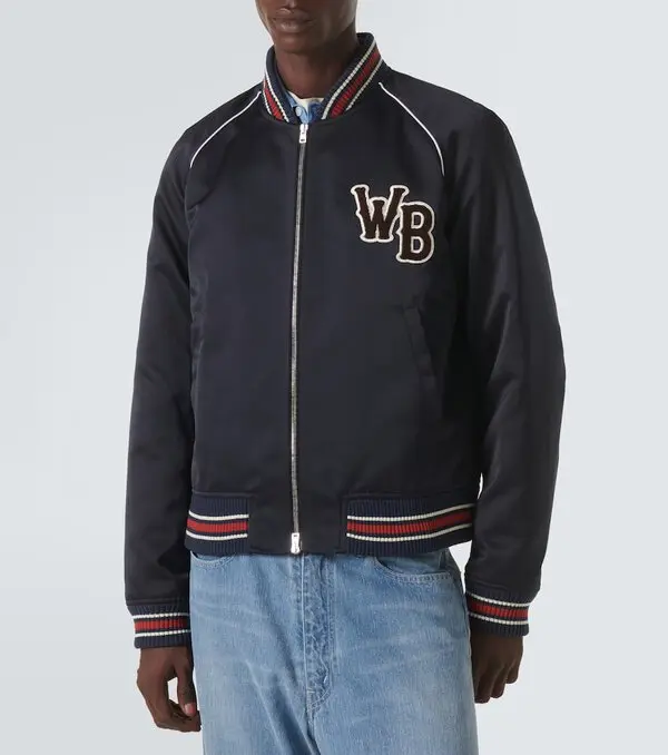 WALES BONNER Marvel Varsity Jacket