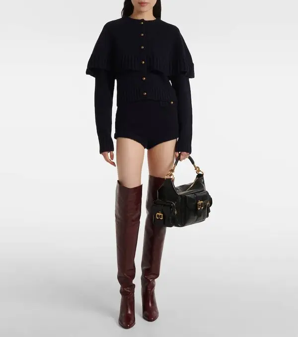 Chloé Medium Leather Camera Bag - Black