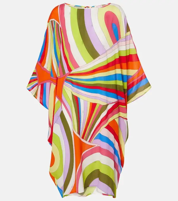 Emilio Pucci Iride Kaftan - Multicoloured
