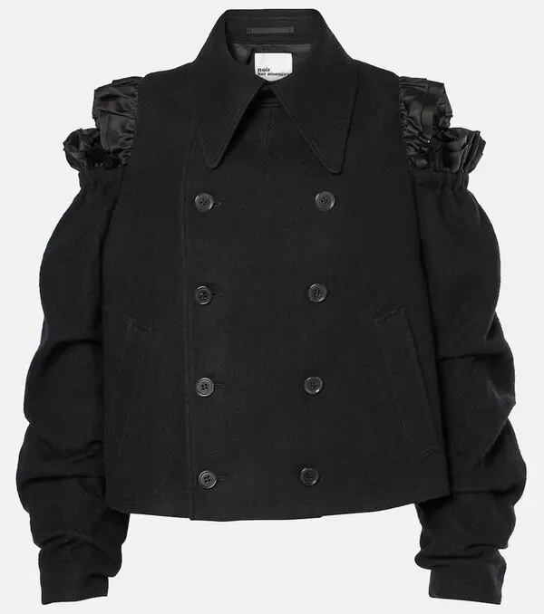 Noir Kei Ninomiya Cutout Wool Jacket