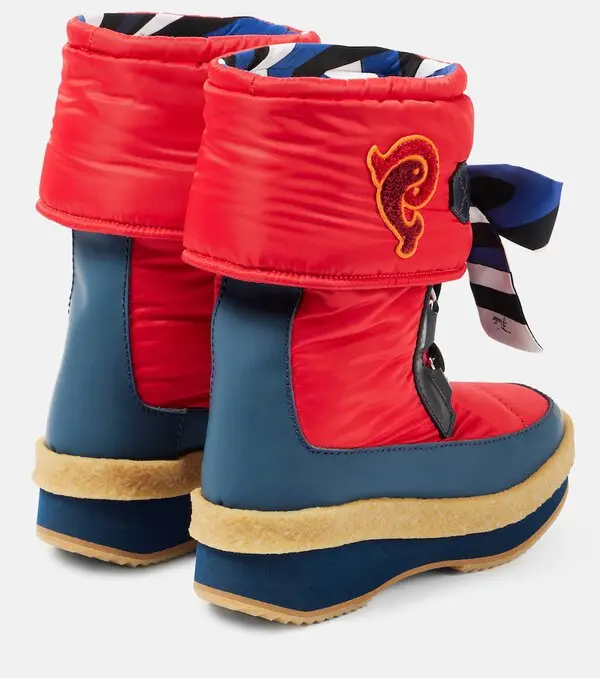 Emilio Pucci Iride Boots - Red
