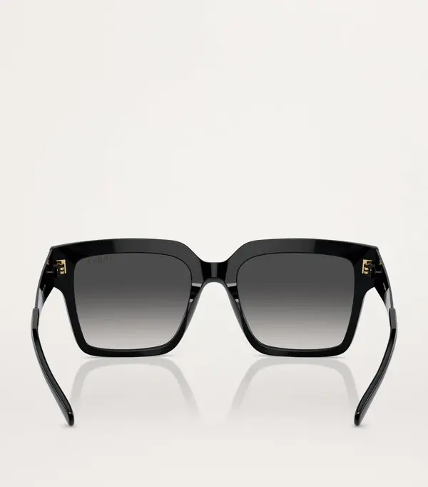 VOGUE Vo5553s Acetate Square Frame Sunglasses - Black
