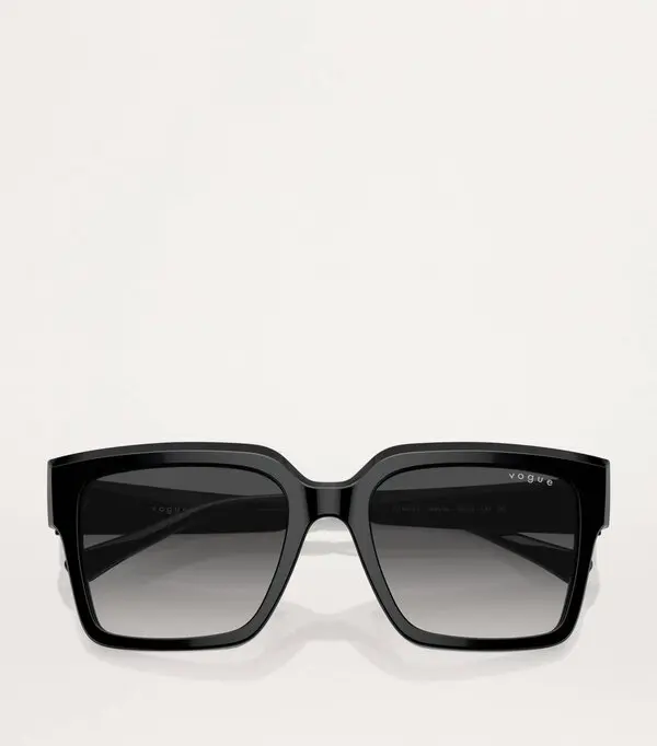 VOGUE Vo5553s Acetate Square Frame Sunglasses - Black