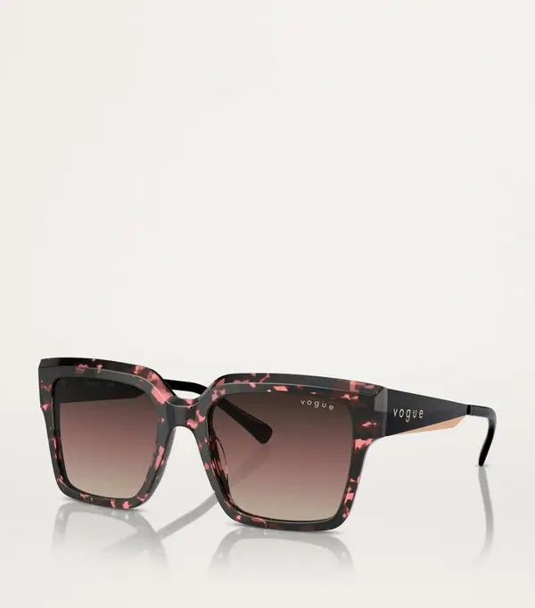 VOGUE Vo5553s Acetate Square Frame Sunglasses - Pink
