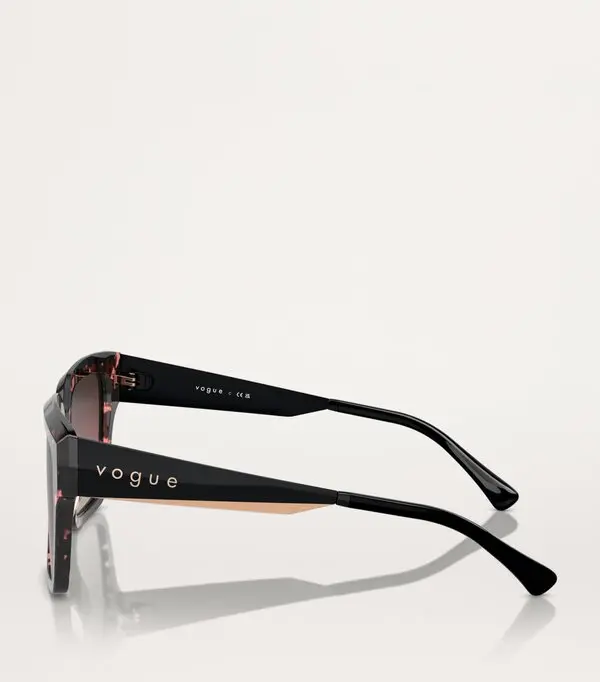 VOGUE Vo5553s Acetate Square Frame Sunglasses - Pink