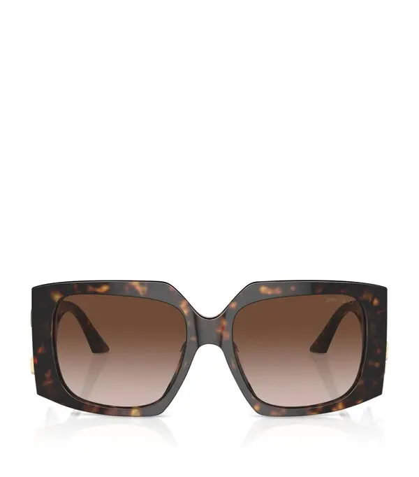 JIMMY CHOO Acetate Sunglasses - Brown