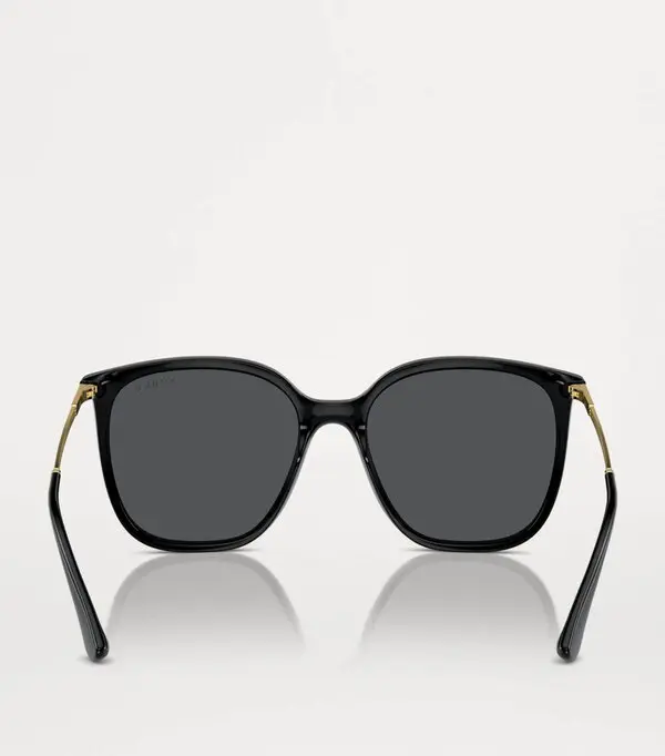 VOGUE Oversized Sunglasses - Black