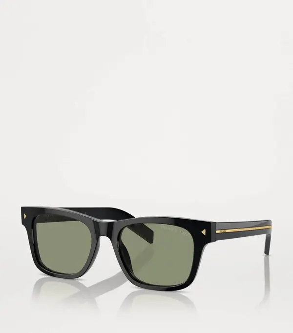 Prada Acetate Sunglasses - Black