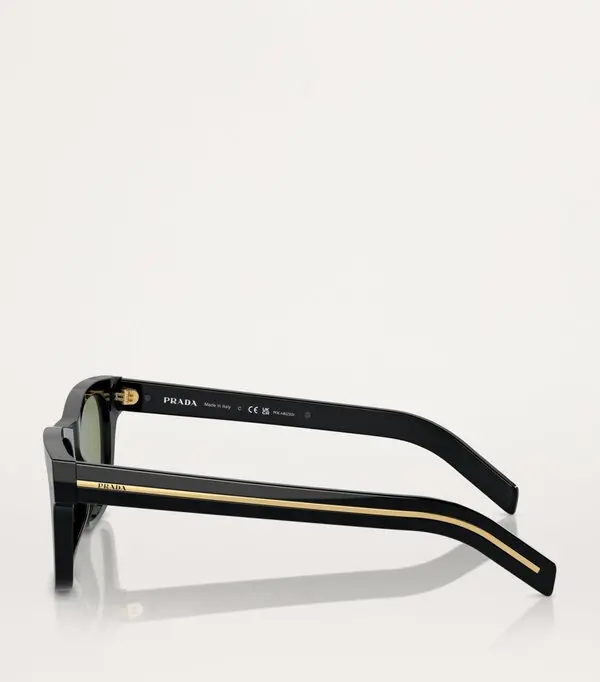 Prada Acetate Sunglasses - Black