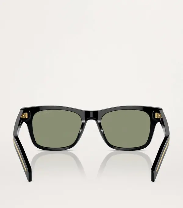 Prada Acetate Sunglasses - Black