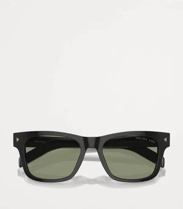 Prada Acetate Sunglasses - Black
