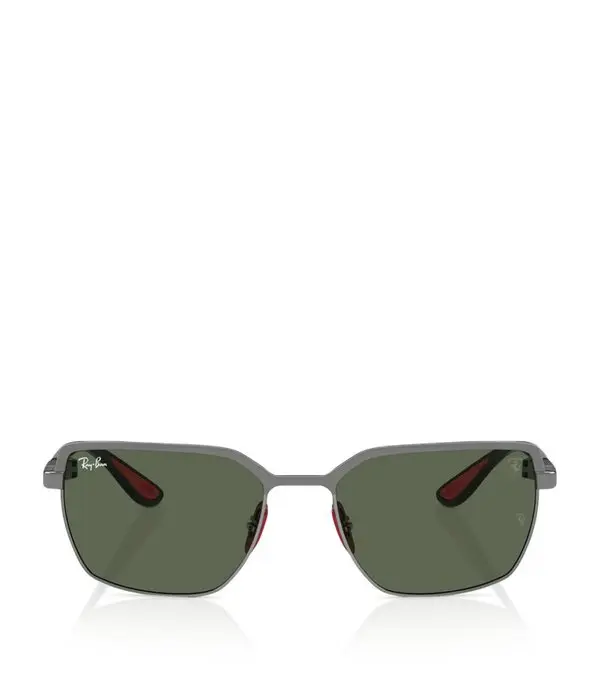 Ray-ban X Scuderia Ferrari Rb3743m Sunglasses - Grey