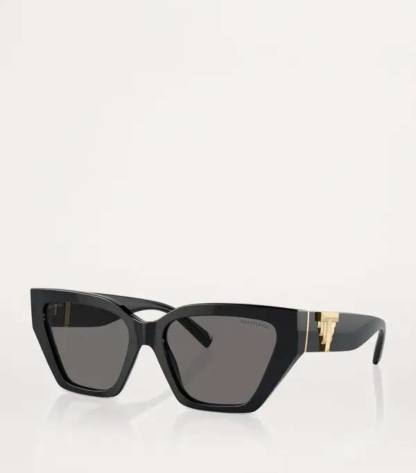 Tiffany & Co. Cat Eye Sunglasses - Black