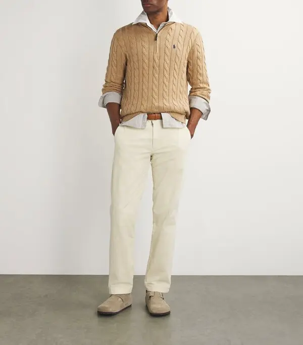 Polo Ralph Lauren Leather Belt With Debossed Pony