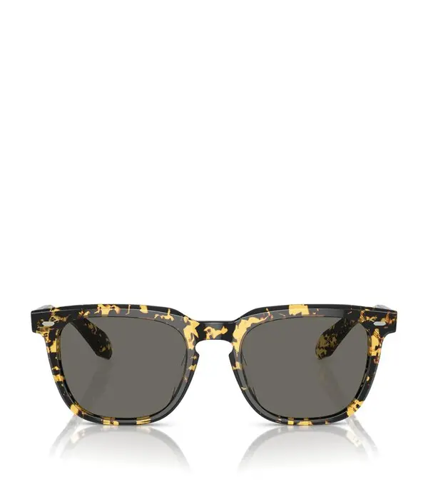 Oliver Spencer Acetate Sunglasses - Brown