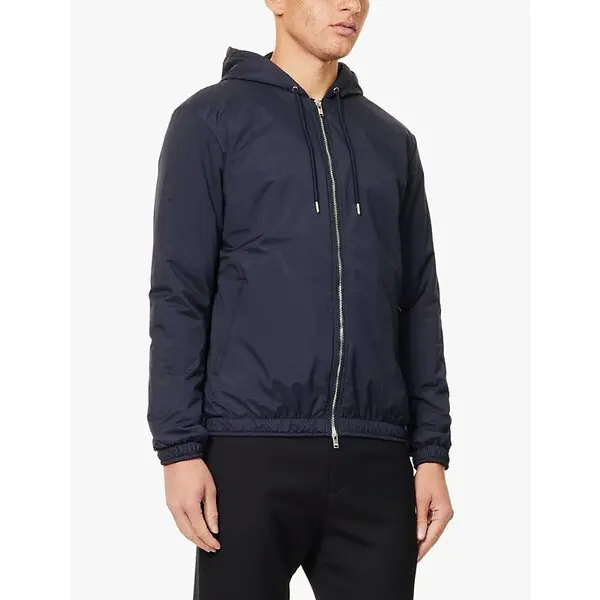 Arne Shell Padded Slim-Fit Stretch-Woven Windbreaker Jacket M