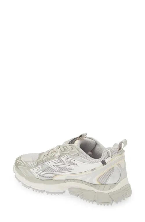 Off-White Out Walking Be Right Back Sneaker - Grey-silver