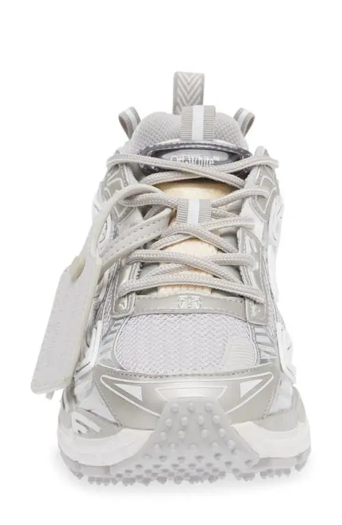 Off-White Out Walking Be Right Back Sneaker - Grey-silver