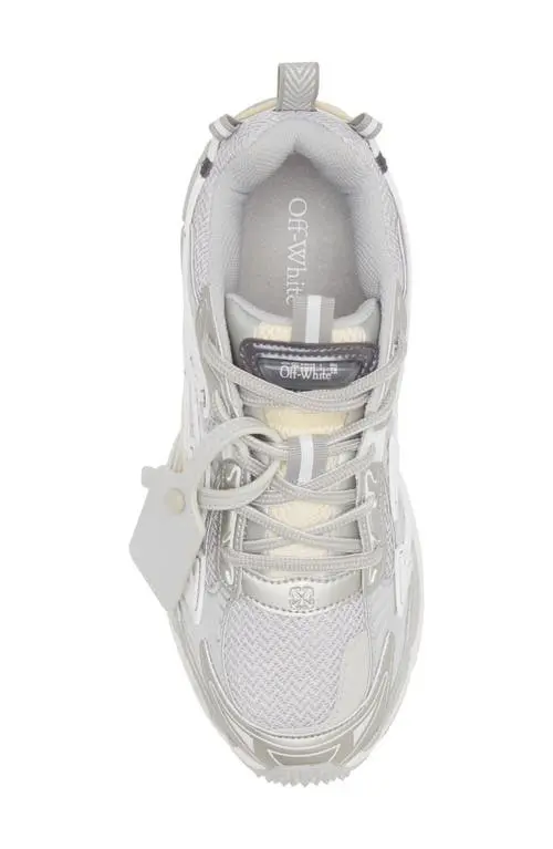 Off-White Out Walking Be Right Back Sneaker - Grey-silver