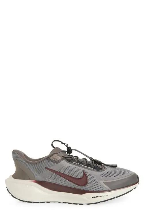Nike Pegasus Easyon Running Shoe - Cave Stone/burgundy/grey