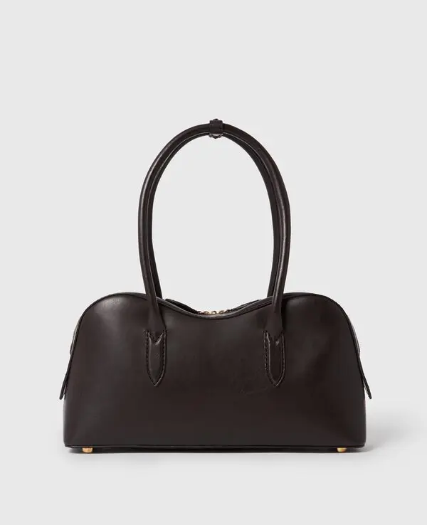 Stella McCartney Ryder Shoulder Bag - Dark Espresso