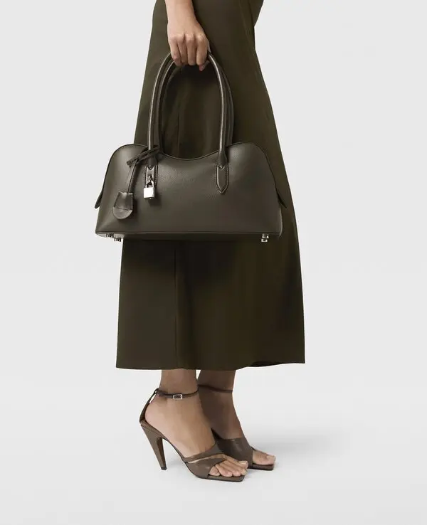 Stella McCartney Ryder Shoulder Bag - Dark Olive