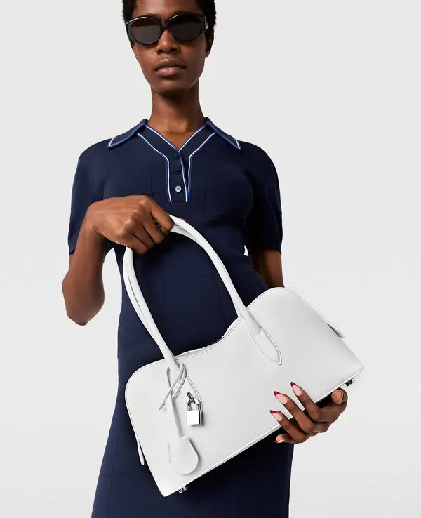 Stella McCartney Ryder Shoulder Bag - Optical White
