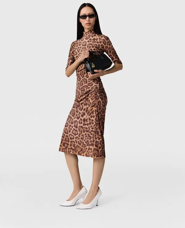 Stella McCartney Leopard High-neck Top
