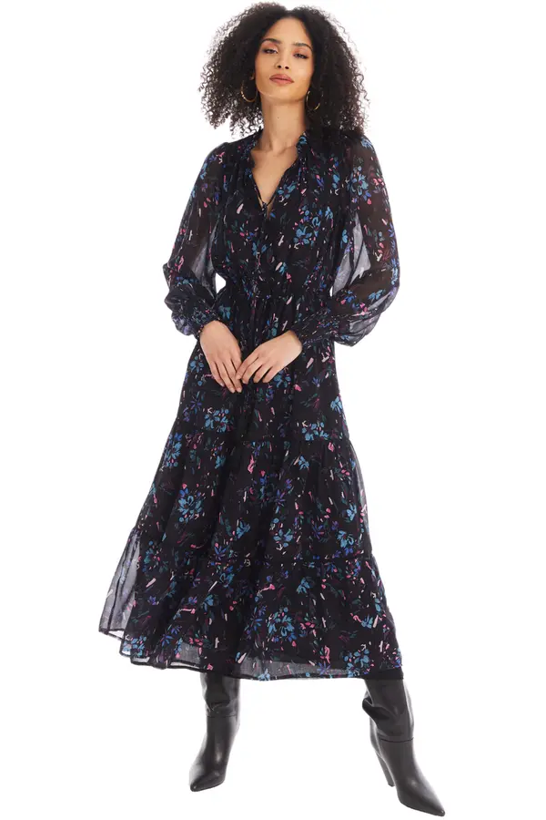 ALLISON NEW YORK Name Winston Midi Dress