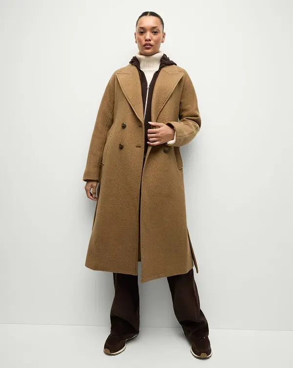 Veronica Beard Della Wool Dickey Coat