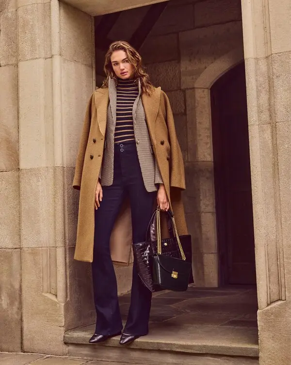 Veronica Beard Della Wool Dickey Coat