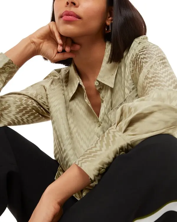 Whistles Jacquard Shirt
