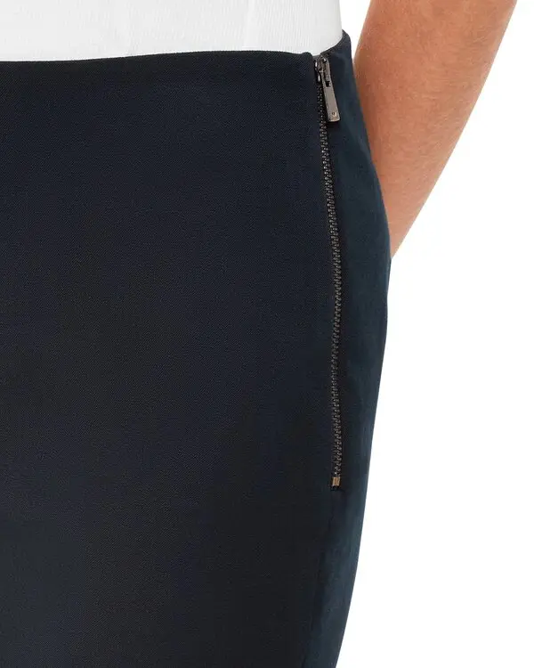 Whistles Petite Super Stretch Slim Pants - Navy