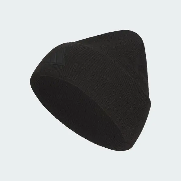 Adidas Postseason Wide Cuff Fold Beanie - Black