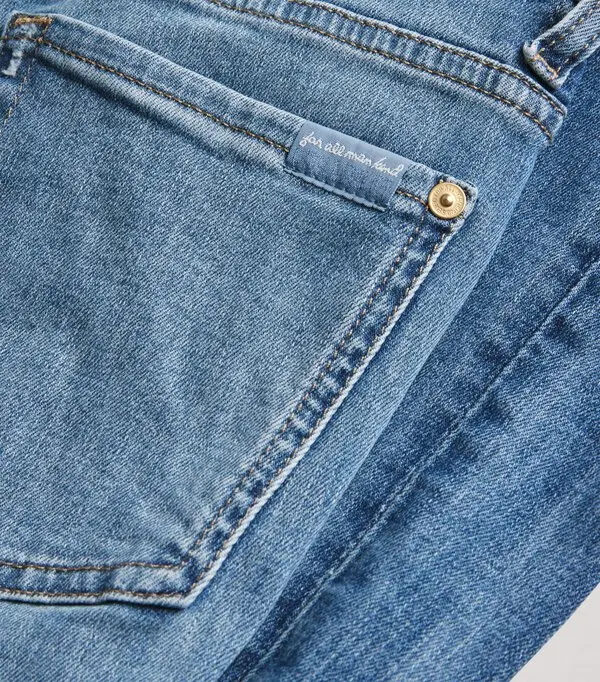 7 For All Mankind Modern Dojo Soho Flared Jeans - Blue