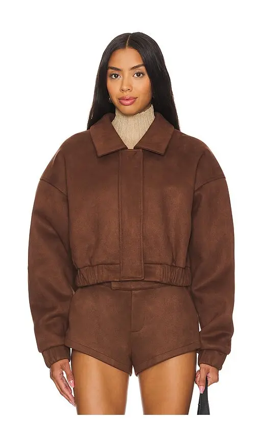 NAKEDVICE The Selene Jacket - Chocolate