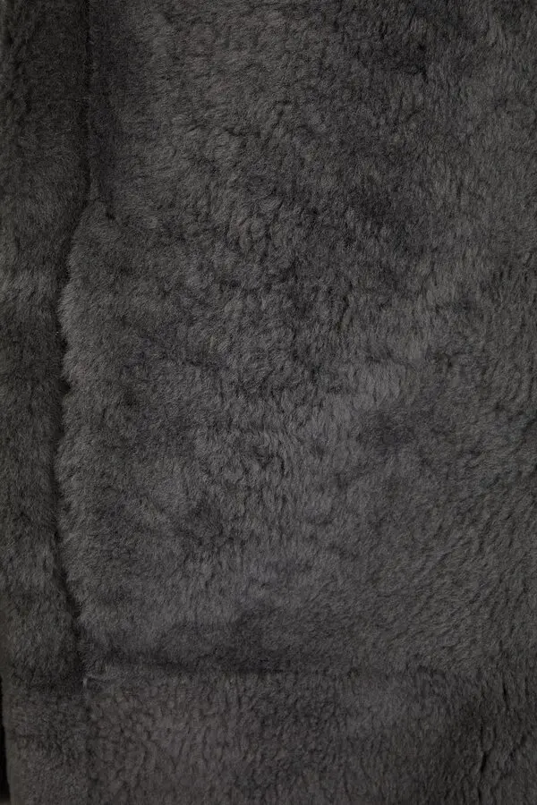 KARL DONOGHUE Wrap-effect Shearling Coat