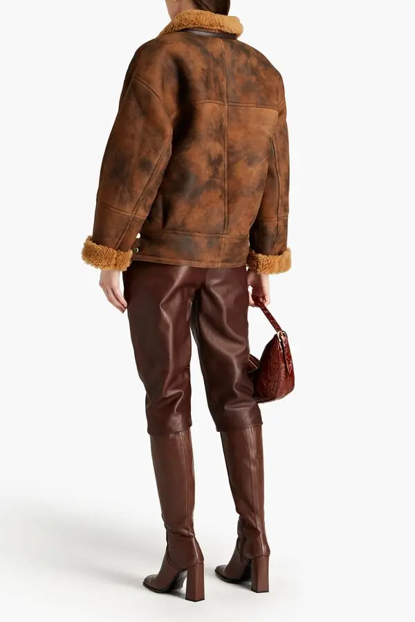 Sandro Shearling Jacket