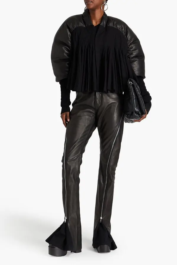 Rick Owens Quilted Paneled Jacket